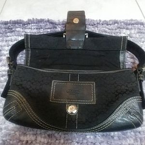 Coach | Bags | Coach Tabby Shoulder Bag In Canvas And Signature | Poshmark